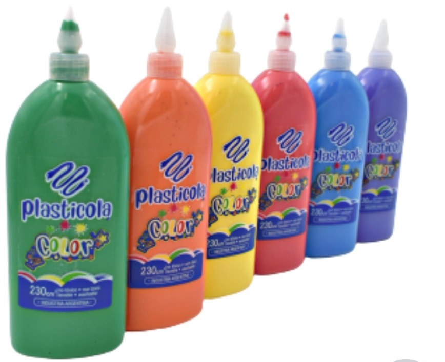 Adhesivo Plasticola GRANDE 230grs. color – Office Digital
